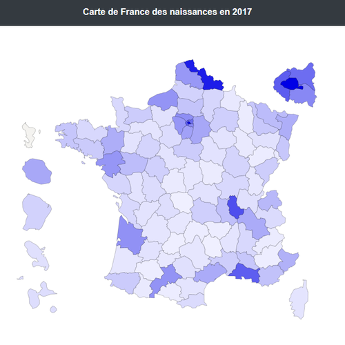 Représentations variées avec les données sur les prénoms - data.gouv.fr