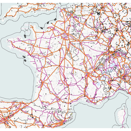 Visualisation du réseau de distribution électrique sur ITOworld - data ...