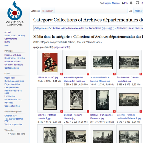 Wikimedia Commons - data.gouv.fr